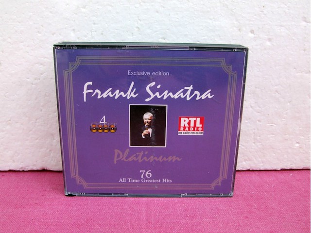 Frank Sinatra 4CD Platinum 76 All Time Greastest Hits