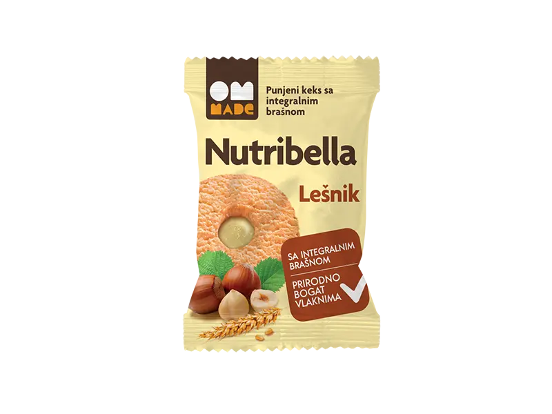 OM MADE Nutribella - keks sa VP LEŠNIK