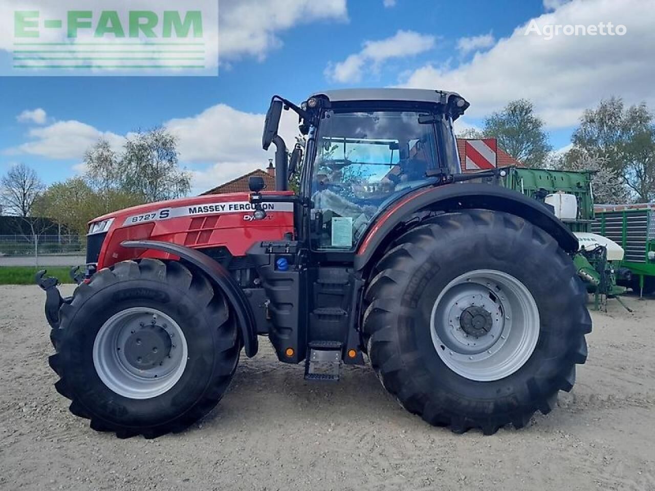 Massey Ferguson 8727 dvt exclusive traktor točkaš