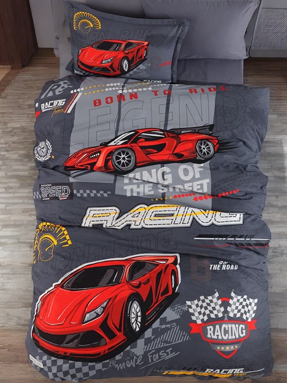 Posteljina HOME 160x220cm Racing team