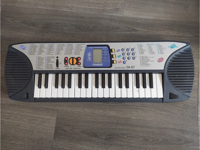 Casio klavijatura sintisajzer SA 67