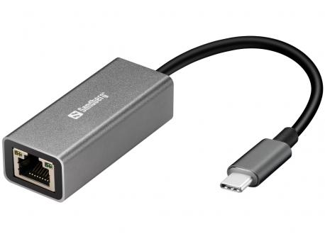 Sandberg Adapter USB C-LAN 10/100/1000Mbps 136-04