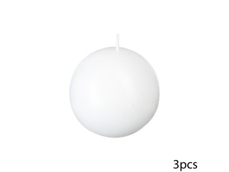 ATMOSPHERA Set mirisnih sveća Rustic Ball White, 88g