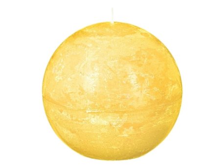 ATMOSPHERA Mirisna sveća Rustic Ball Yellow, 445g