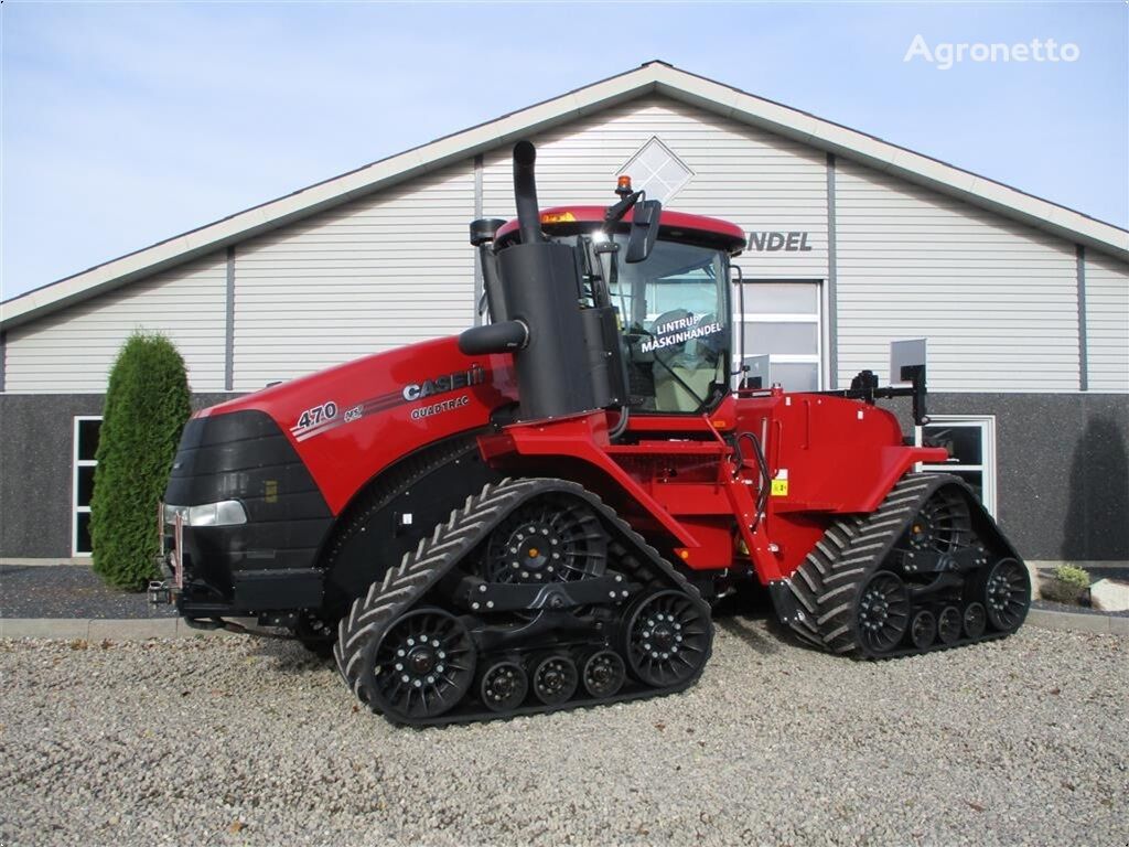 Case IH Quadtrac 470 med 1000omd PTO & 30tommer / 76cm bånd på. GPS anlæ traktor guseničar