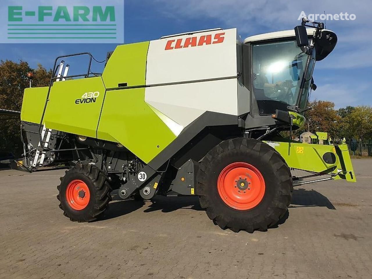 Claas evion 430 classic + vario 620 kombajn za žito