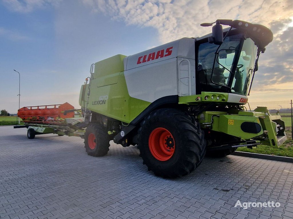 Claas Lexion 670 kombajn za žito