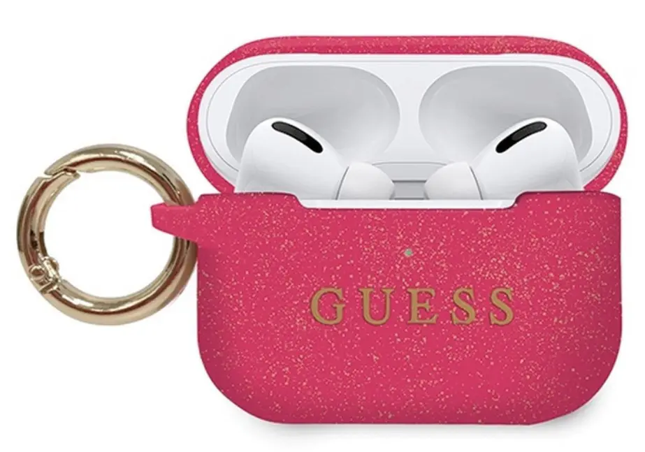 Guess Zaštitna futrola Shine za Airpods Pro Shine, Roze