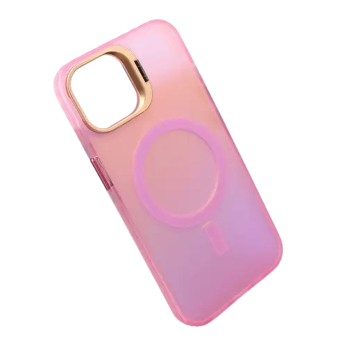 Futrola MagSafe SHINE za mobilni telefon iPhone 14 (6.1), Roze