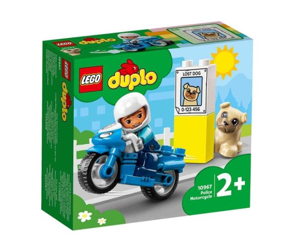 IGRACKA LEGO DUPLO TOWN POLICE MOTORCYCLE