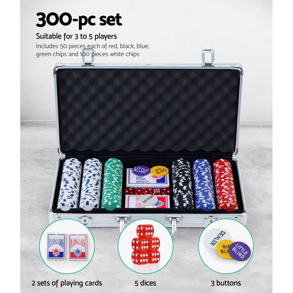 Veliki Poker Set 300 Čipova