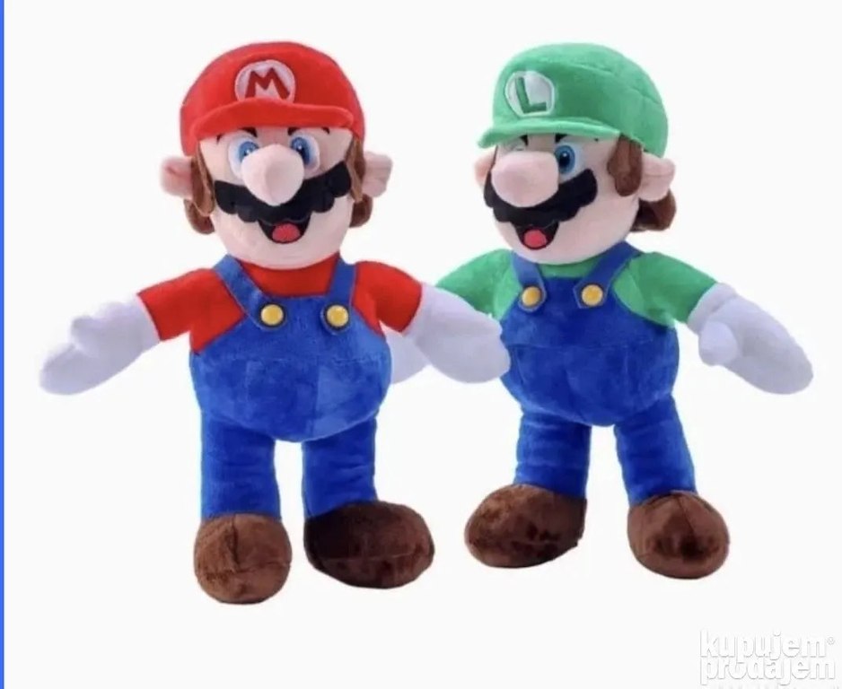 Super Mario i Luighi plišane igračke