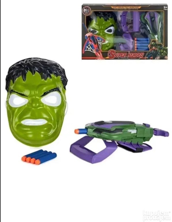 Hulk Set super heroj