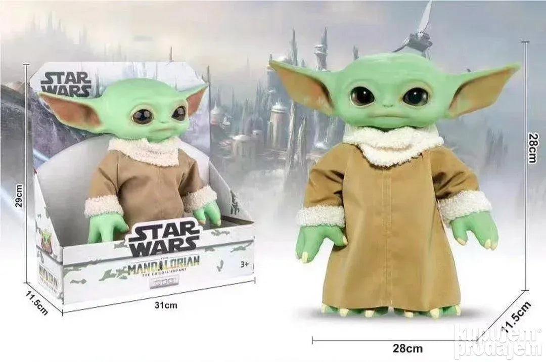 Star Wars Mandalorian Baby Yoda 28cm