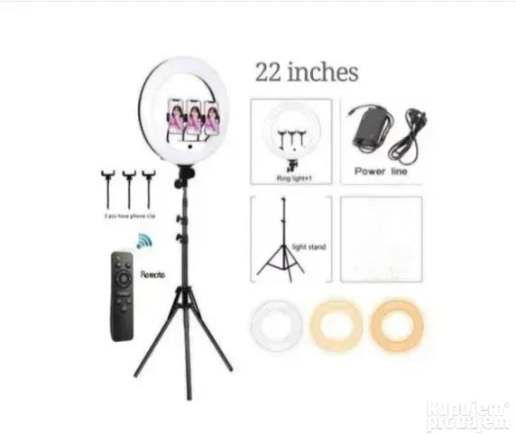 Ring light 22″ – Ring light 56cm – Ring svetlo prsten