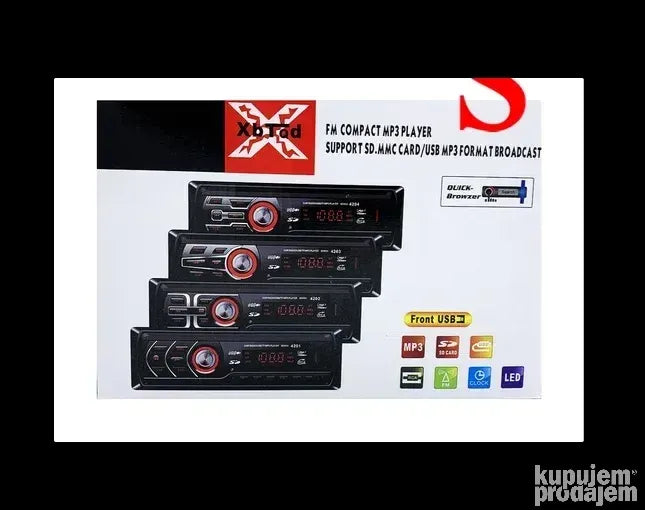 Auto radio XbTqd sa Bluetoothom