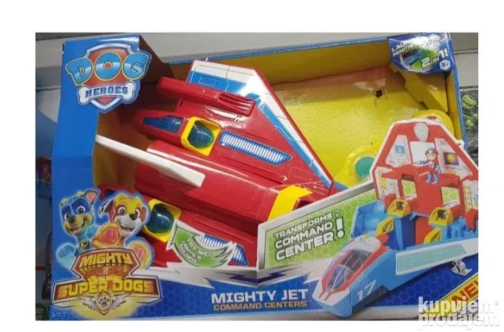 Patrolne sape avion 2in1 – Paw patrol mlaznjak – Veliki set