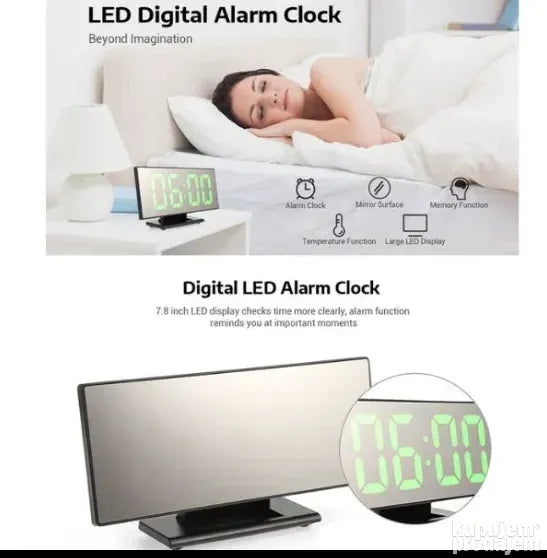 Moderni LED digitalni sat ogledalo DT-6507