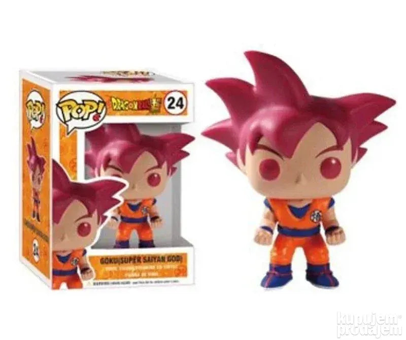 Funko pop figure Goku Super sayan God