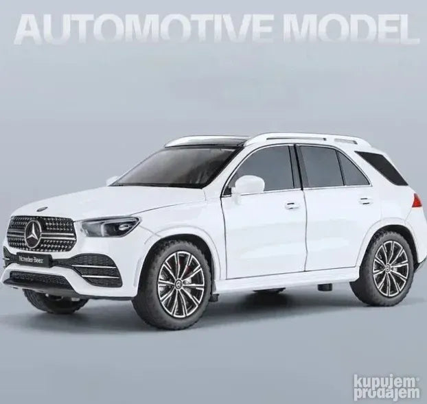 Mercedes GLE 350 beli metalni sa muzikom i svetlom