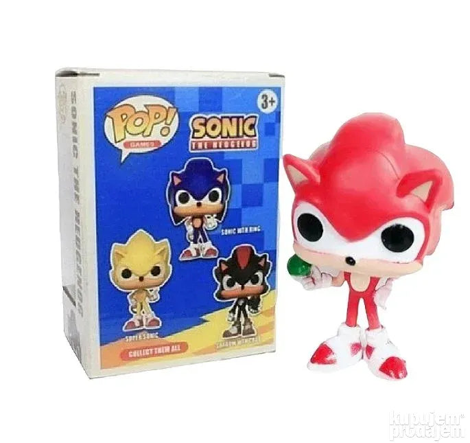 Funko pop Crveni Sonic sa dijamantom figura