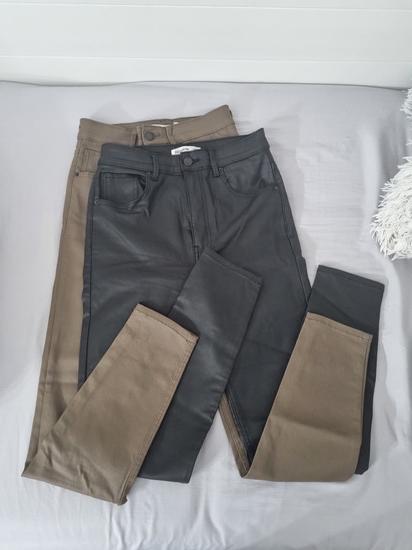 Kožne pantalone Pull&bear 36 sniženo 2500 din