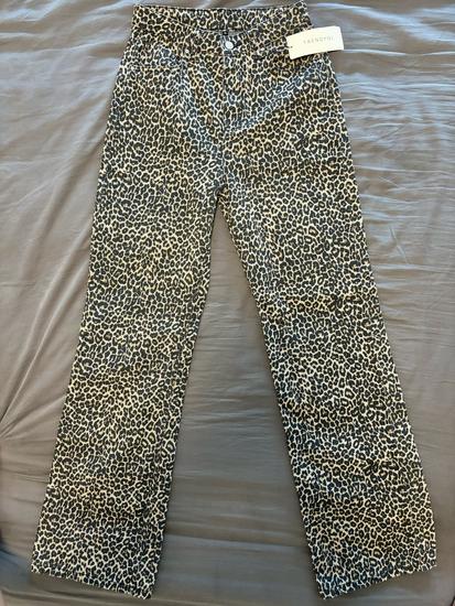 NOVE Animal print pantalone