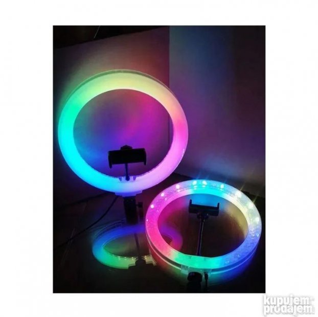 RGB Ring light 12 inča & Diamond crystal lamp