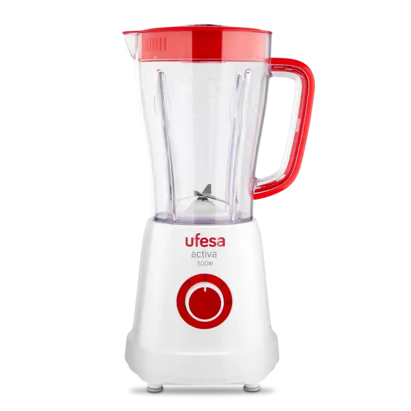 Blender Ufesa BS4707 activa/belo crveni/snaga 500W/zapremina 1.5l