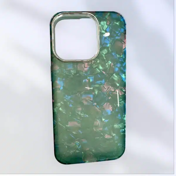 Maska Hard Case Mosaic za iPhone 15 zelena