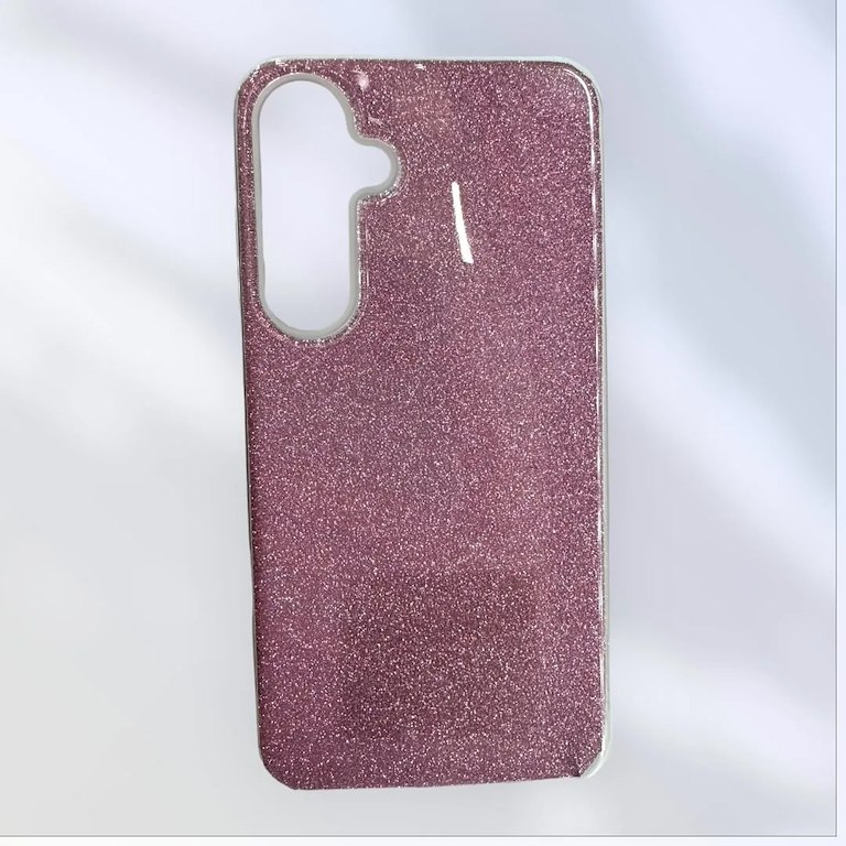 Maska Crystal Dust za Samsung S24 roze