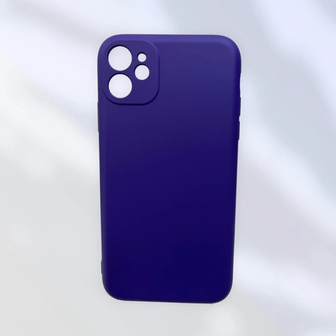 Maska Soft Color za iPhone 11 ljubičasta