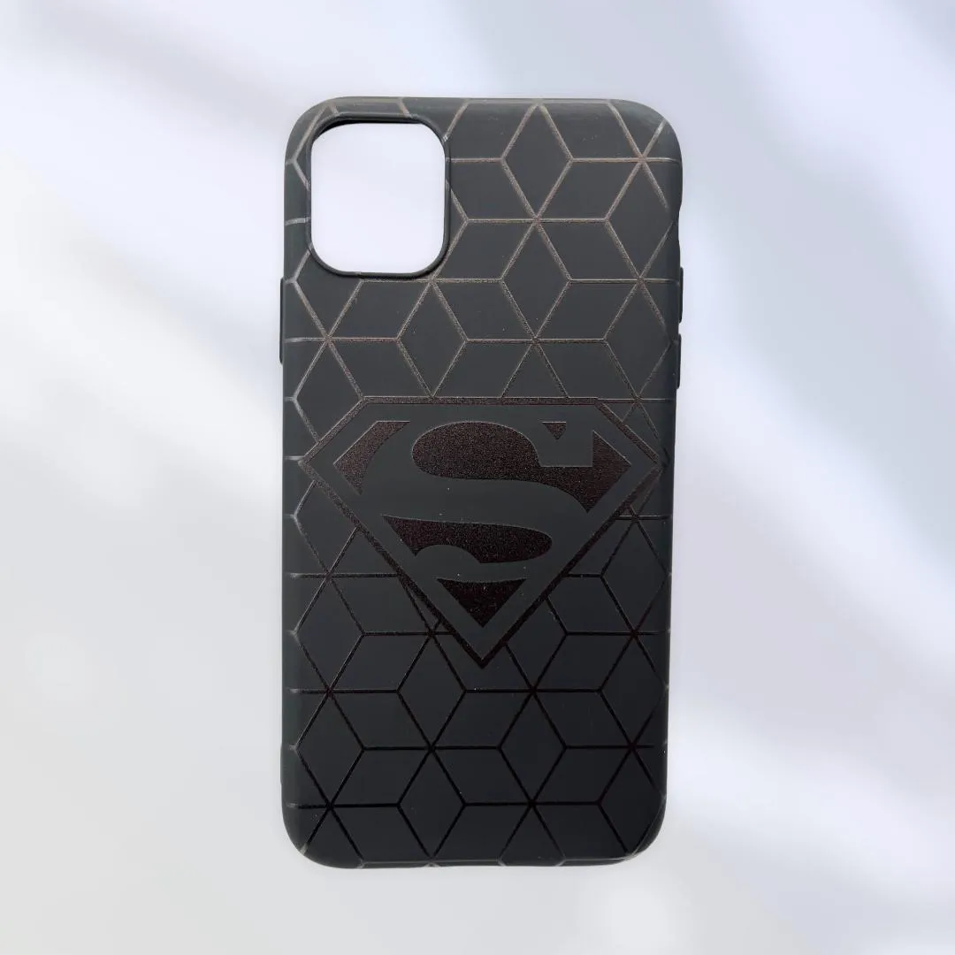 Maska Black Lines za iPhone 11 superman