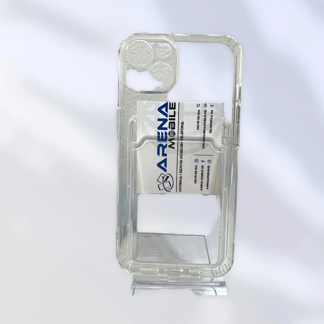 Maska Transparent Pocket za iPhone 13