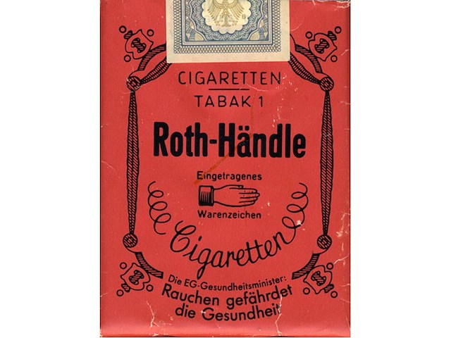 Kutija Od Cigareta `ROTH HÄNDLE` Austrija