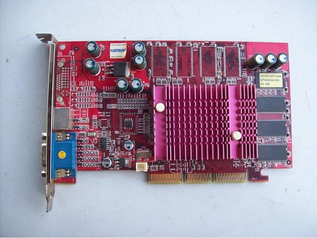 Nvidia GF 4 MX 440 ,agp 8 x , 64mb GAINWARD