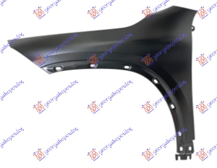 BLATOBRAN ALUMINIJUM (KINA) Leva str. MERCEDES GLA (247) (2020-) (OEM: 2478811100, A2478811100)