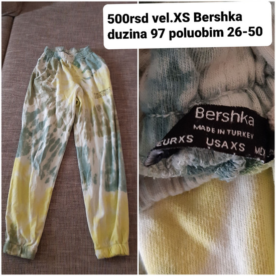 Trenerka Bershka vel.XS 400din