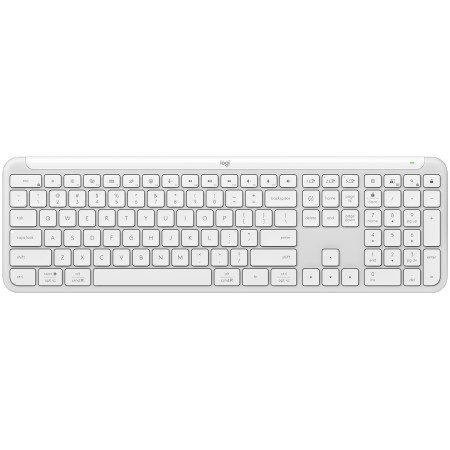 Logitech k950 signature slim wireless keyboard 2.4ghz/bt - intnl-973 ( 920-012466 )