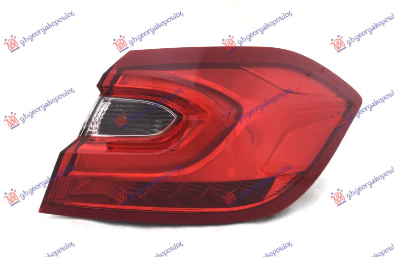 STOP LAMPA SPOLJASNJA LED Desna str. FORD FIESTA (2017-2022) (OEM: 2527138, 2687484, H1BB-13404-BK)