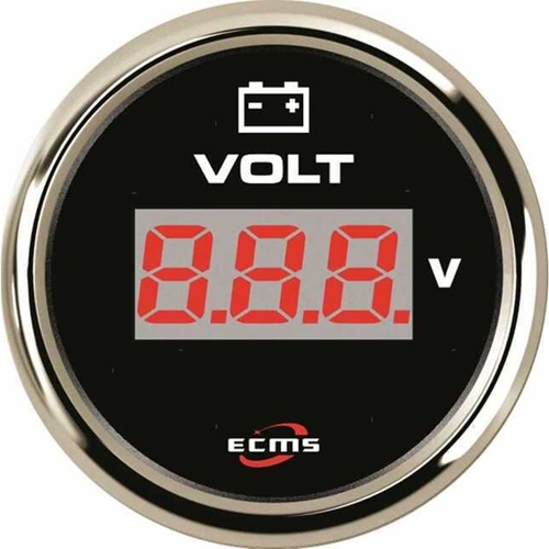 DIGITALNI VOLTMETAR ECMS – BLACK CHROME