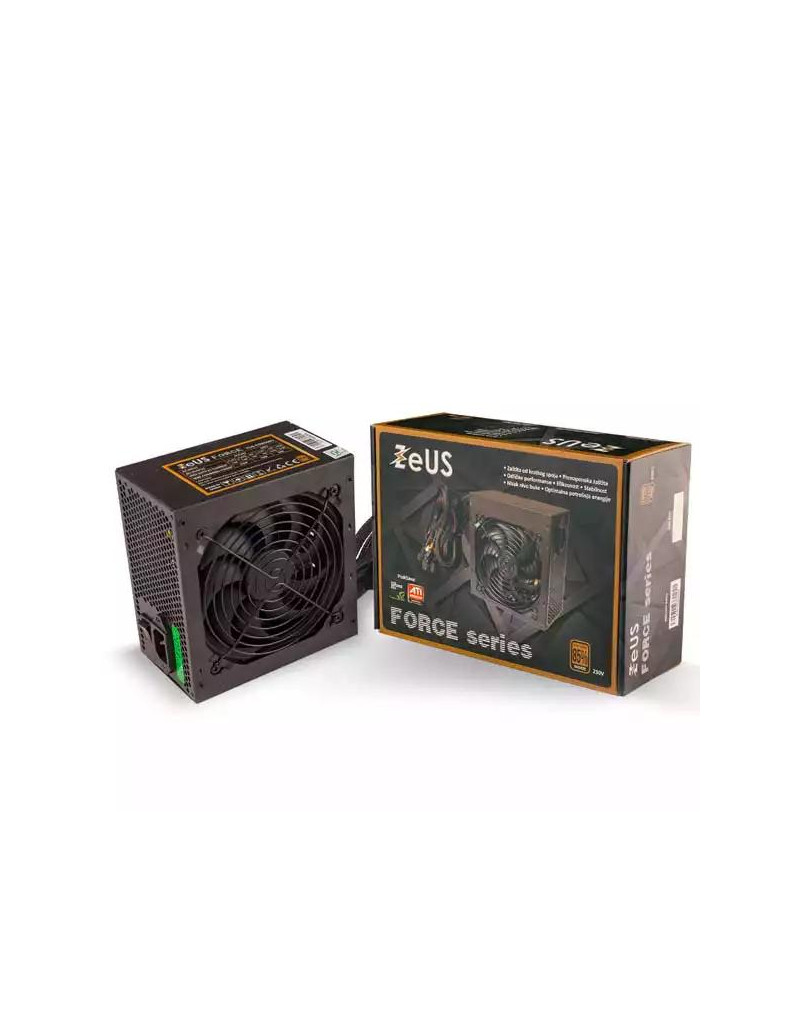 Napajanje 600W ZEUS 80 ZUS-FOR600S PLUS Bronze 12cm Outlet