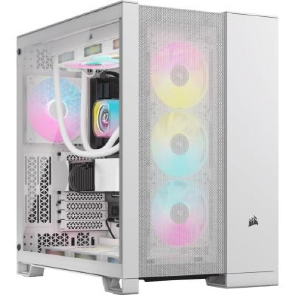 Corsair Kućište 6500D AIRFLOW Mid-Tower ATX kaljeno staklo bez napajanja bela (CC-9011260-WW)