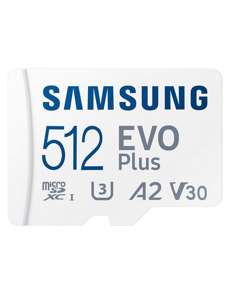 SAMSUNG Memorijska kartica EVO PLUS MicroSD 512GB class 10 + Adapter MB-MC512SA