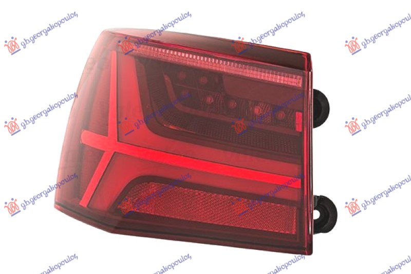 STOP LAMPA SPOLJASNJA LED (DYNAMIC) KARAVAN (VALEO) Desna str. AUDI A6 (2014-2018) (OEM: 4G9 945 096 F, 4G9945096F)