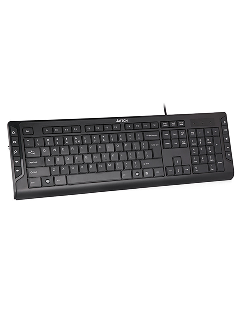 A4 TECH KD-600 X-SLIM USB US crna tastatura