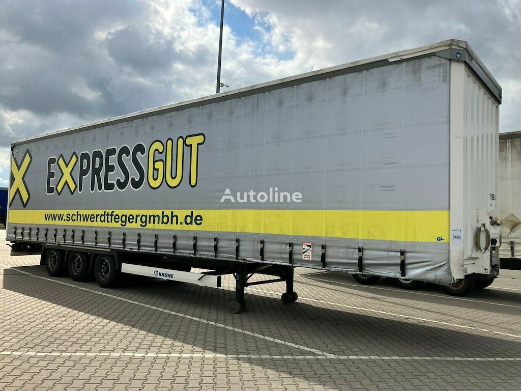 Krone Mega Liner SDP 27 eLG43-CS poluprikolica sa kliznom ceradom