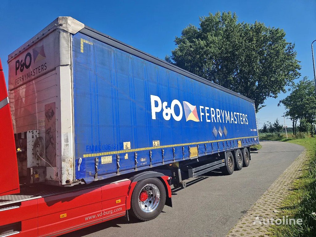 Schmitz Cargobull 3-ass schuifzeilen oplegger poluprikolica sa kliznom ceradom