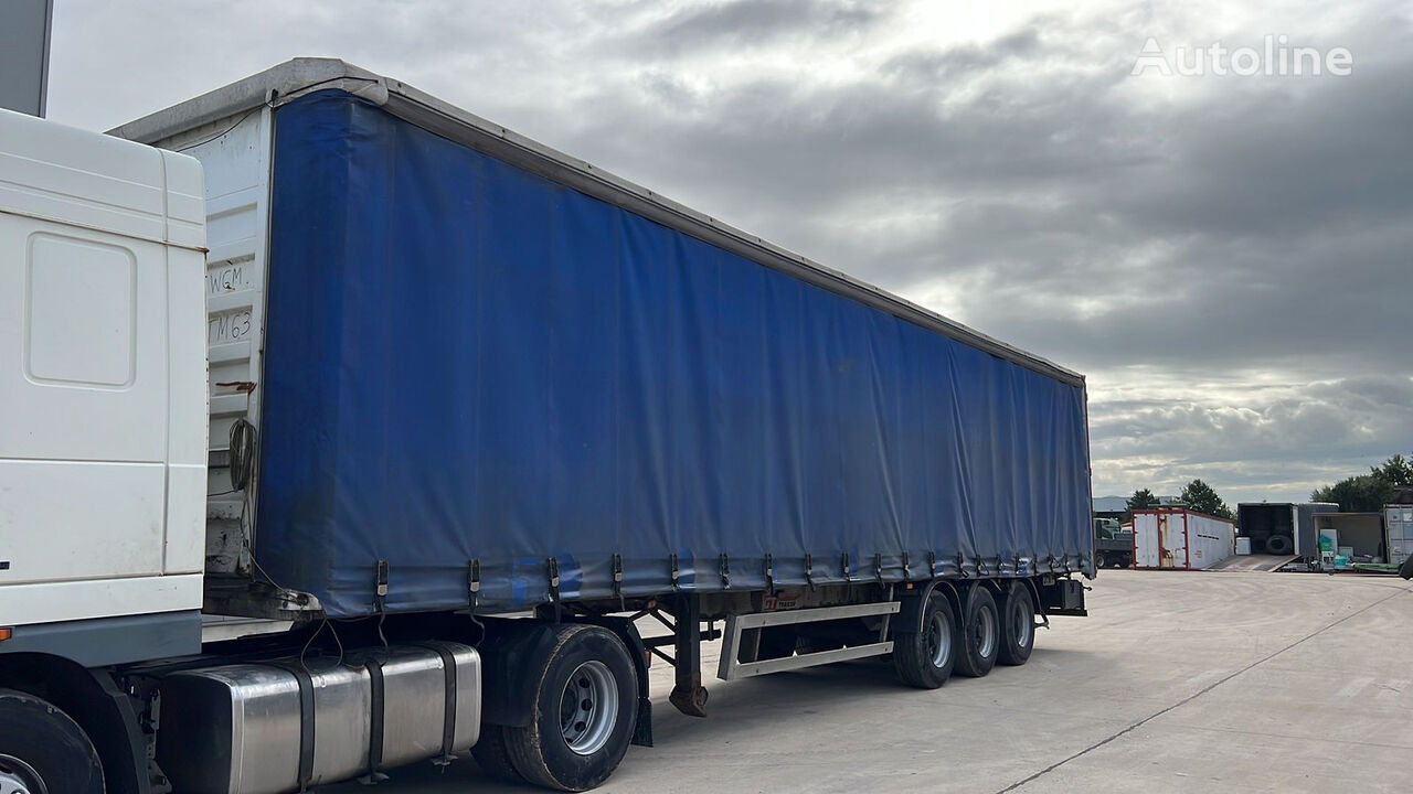 General Trailers TX34 (SMB axles) poluprikolica sa kliznom ceradom