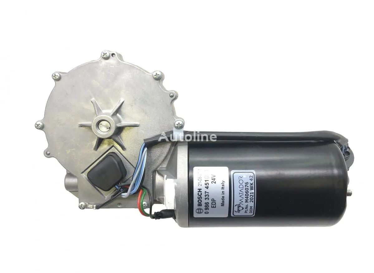 Motor ștergător parbriz 0986337451 motor brisača za Bosch 24V kamiona